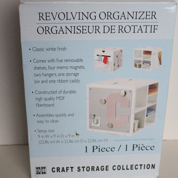 JetMax | Storage & Organization | Nib Craft Revolving Storage Organizer ...